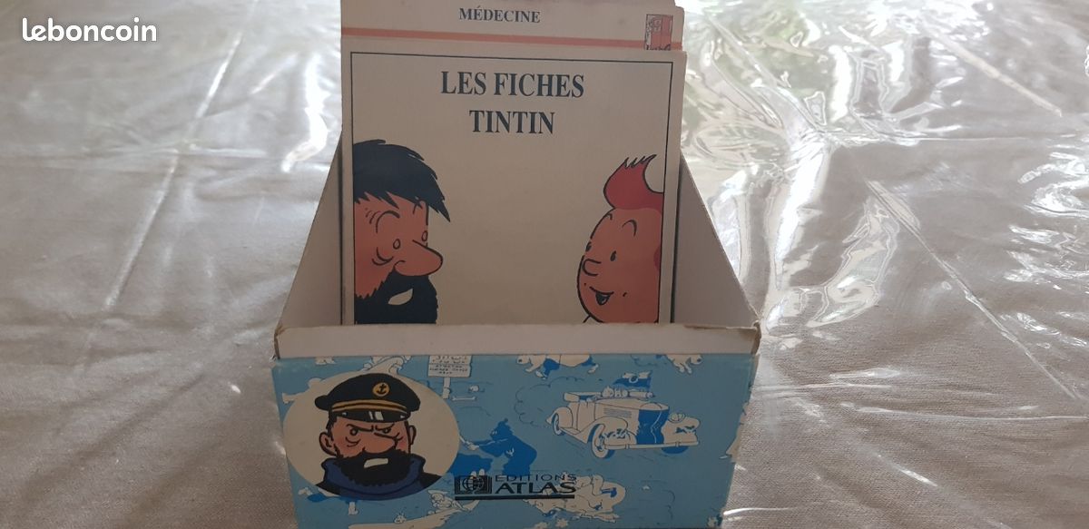 Coffret Fiches Tintin Atlas Édition - Collection