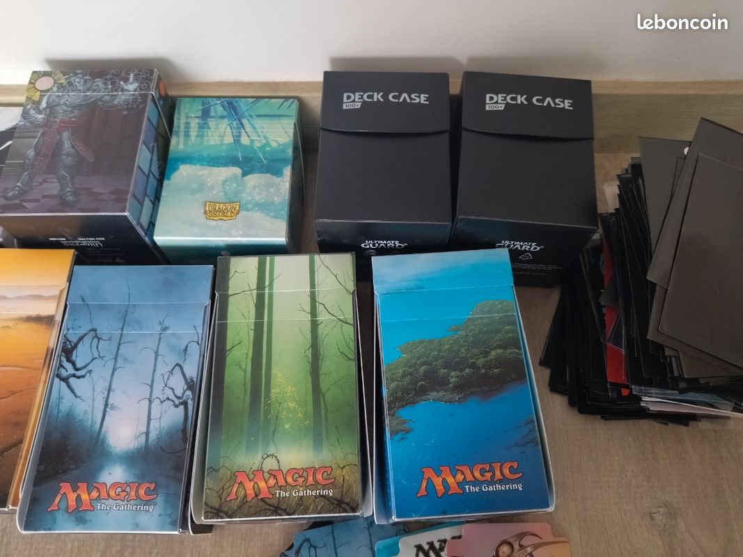 Lot 14 deck box cartes magic - Collection