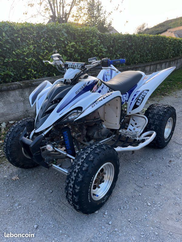 Yamaha raptor 350 homologué - Motos