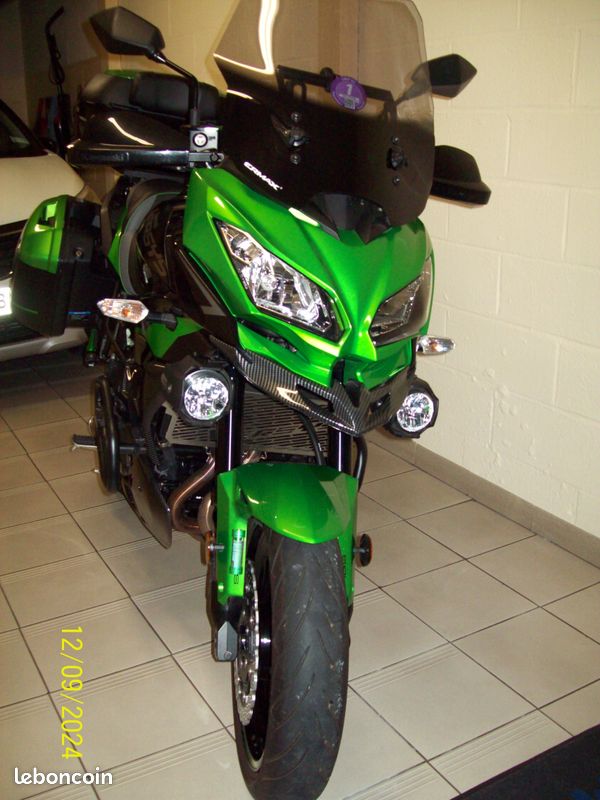 KAWASAKI VERSYS 650 avec pack GRAND TOURER ABS Première mise en ...