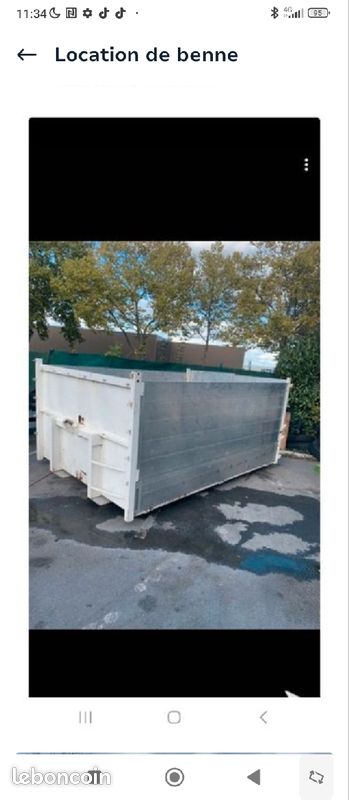 Location de benne - Services de jardinerie & bricolage