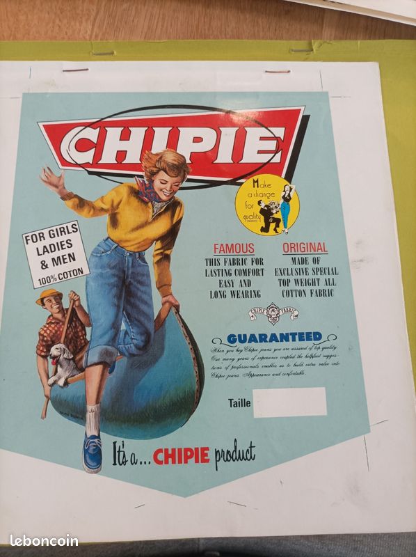 Affiche chipie - Collection