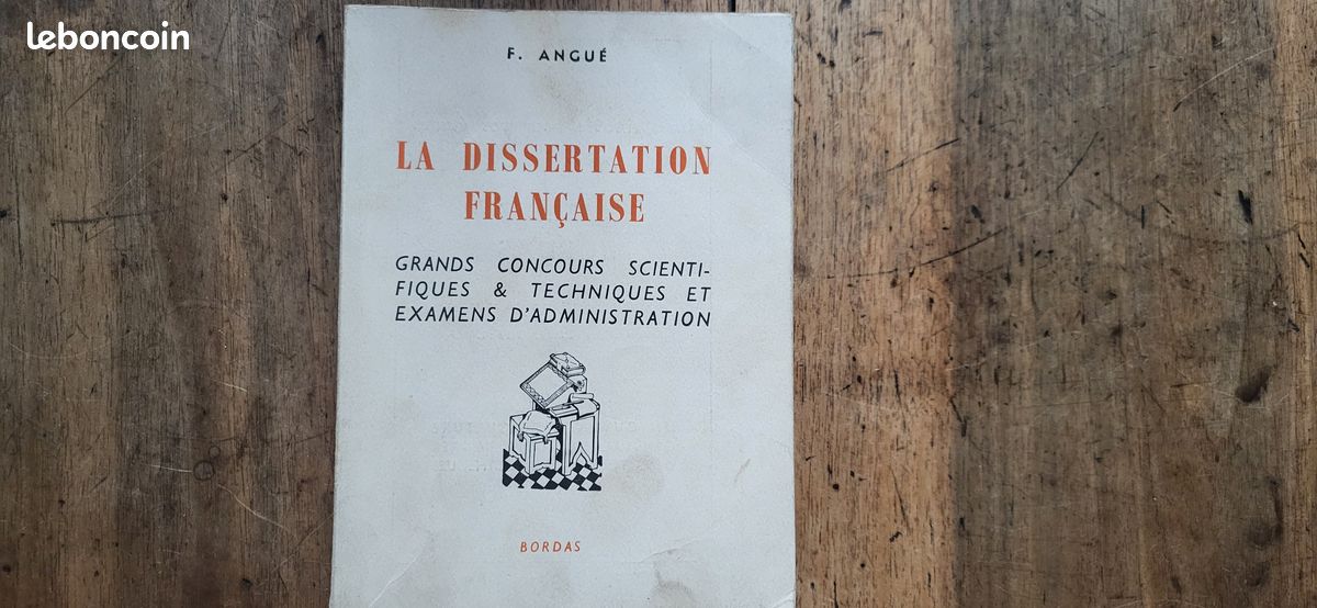 Livre scolaire : La Dissertation Française - Bordas - Collection