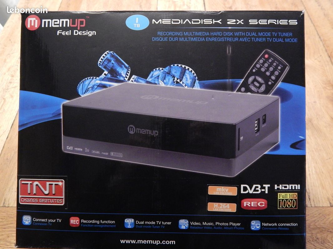 Disque dur multimedia memup 1tb - Accessoires informatique