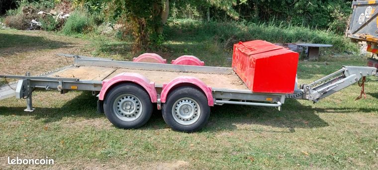 Remorque hubiere d'occasion - BTP - Chantier gros-oeuvre - leboncoin