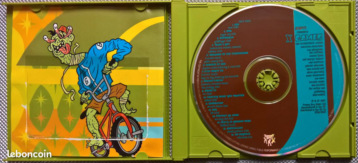 ESPN Presents X Games The Soundtrack - CD - Musique