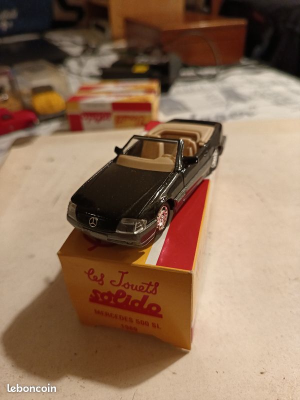 Solido - mercedes benz 500 sl de 1989 - 1/43 - Modélisme