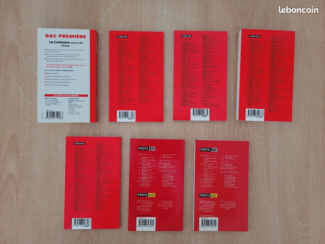 Littérature classique Hatier Profil d'une oeuvre à 2,50 Euros - Livres