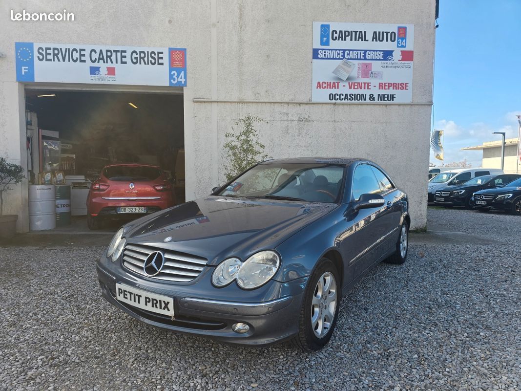 Mercedes clk 270 phase 2 en très bonne etat - Voitures