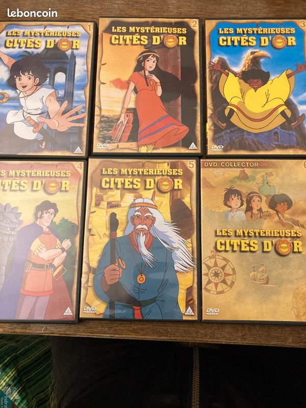 Intégrale Les Mystérieuses Cités d’or en Dvd - DVD - Films