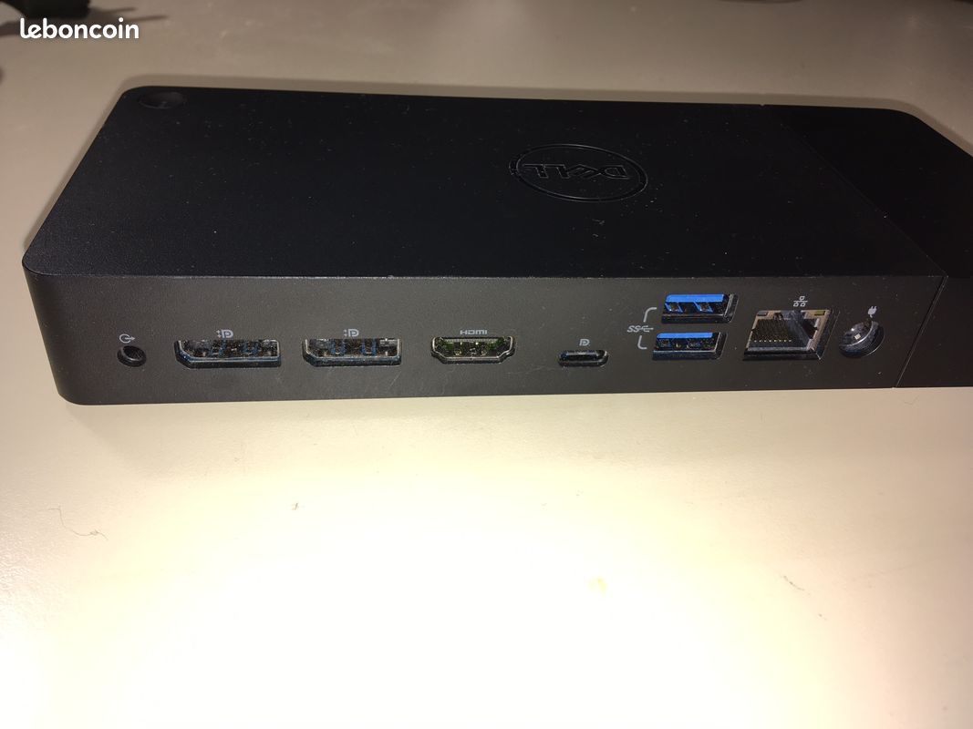 Station d'accueil USB C Dell WD19 + alim 130 W - Accessoires informatique