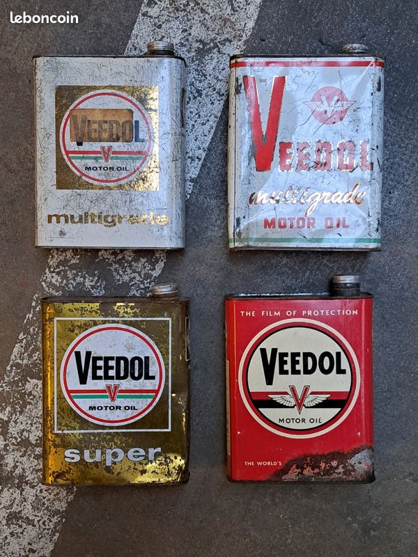 Lot Bidons huiles Veedol - Collection
