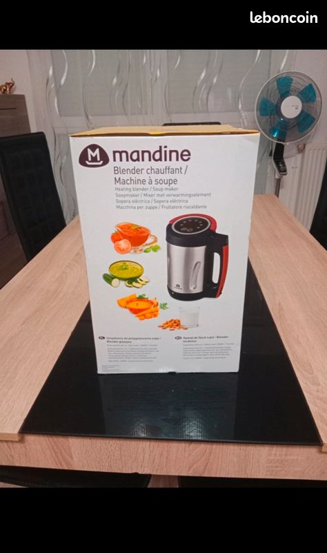 Blinder chauffant mixeur digital - Électroménager