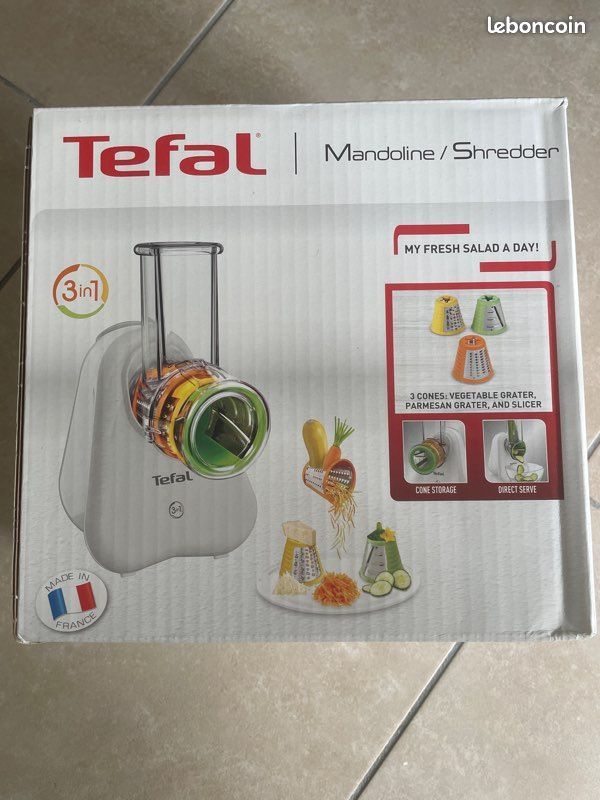 Tefal mandoline électrique shredder - NEUF SCELLE - Électroménager