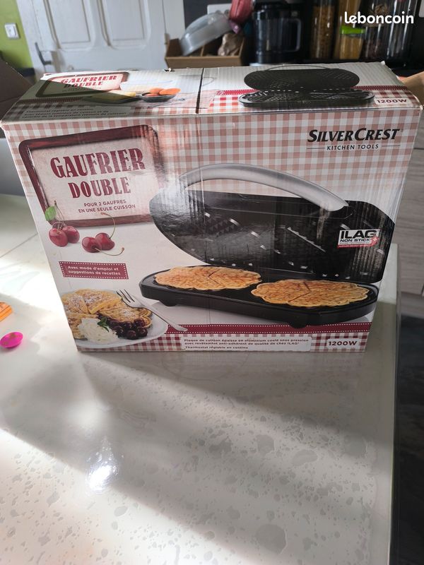 Gaufrier double silvercrest - Électroménager