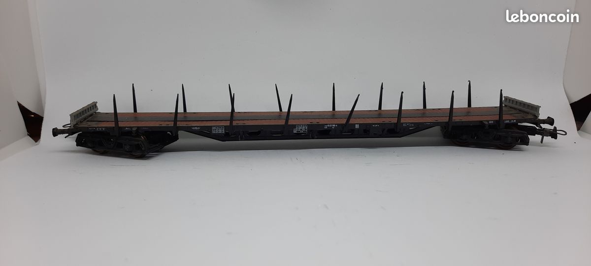 Train wagon plat roco ho réf 46209 (1 - Modélisme