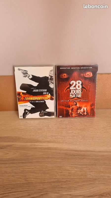 Lot 2 DVD Le transporteur et 28 jours plus tard - DVD - Films