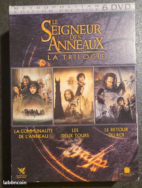 Coffret DVD Le seigneur des anneaux Édition Prestige - DVD - Films