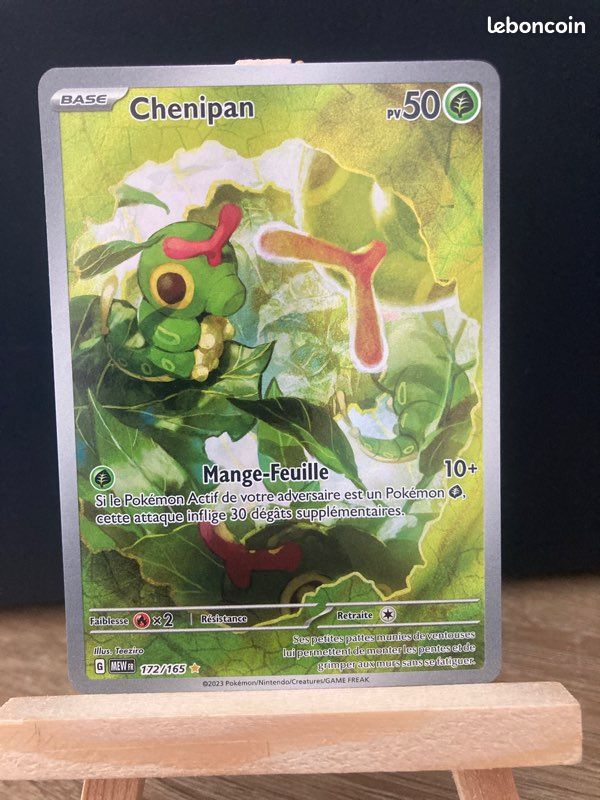Carte Pokémon 151 Chenipan 172/165 EV3.5 - Collection