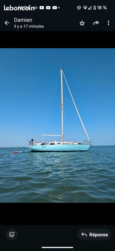 Neptune 99 dériveur integral a VTT - Nautisme