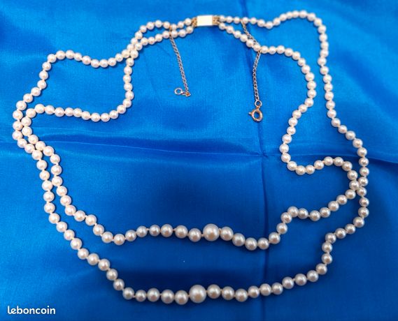 Collier, pendentif Perles d'occasion - leboncoin