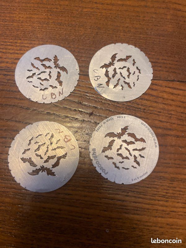 Gobos / Rosco-DHA E-Size 76582 (Bat Breakup) - Photo, audio & vidéo