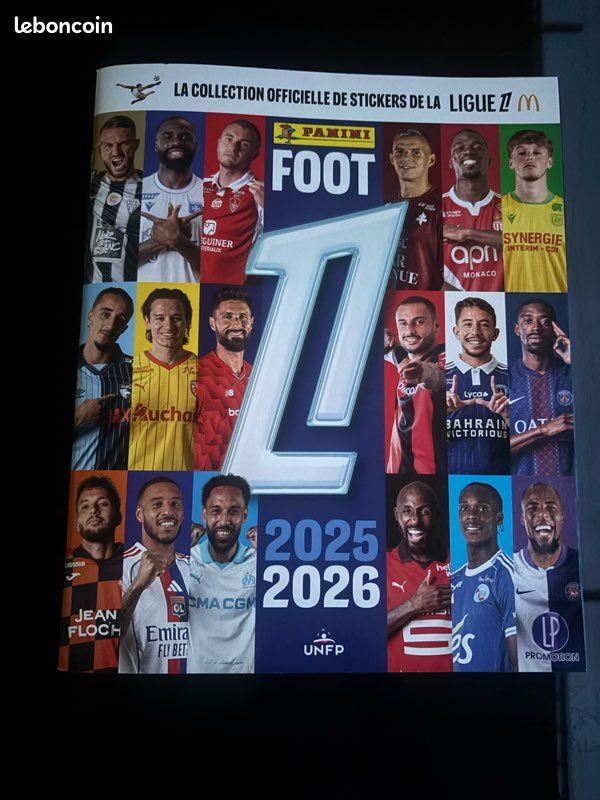 Carte panini ligue 1 2025/2026 - Collection