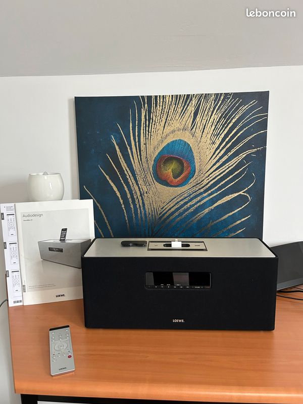 Chaîne Hi-Fi enceinte Audio iPhone Loewe Excellent état - Photo, audio ...