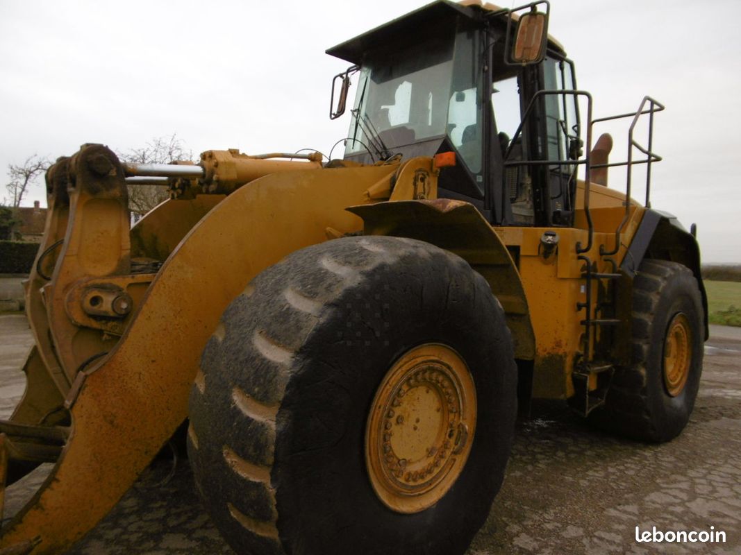 Caterpillar 980G - BTP - Chantier gros-oeuvre