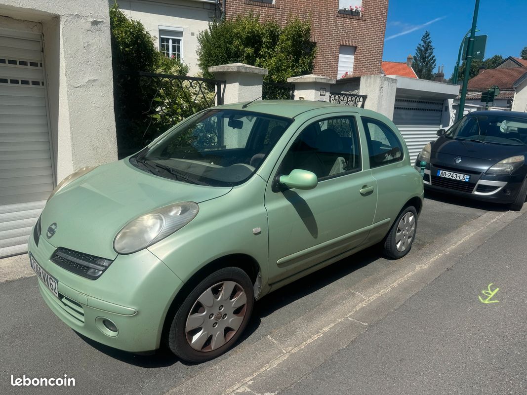 Nissa Micra phase 2 pack élégance 1.2L 65 cv roulante en l’état - Voitures