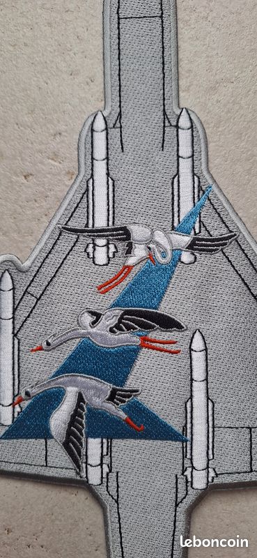 Patch Mirage 2000 Escadron de Chasse 1/2 Cigognes Armée de l'Air ...