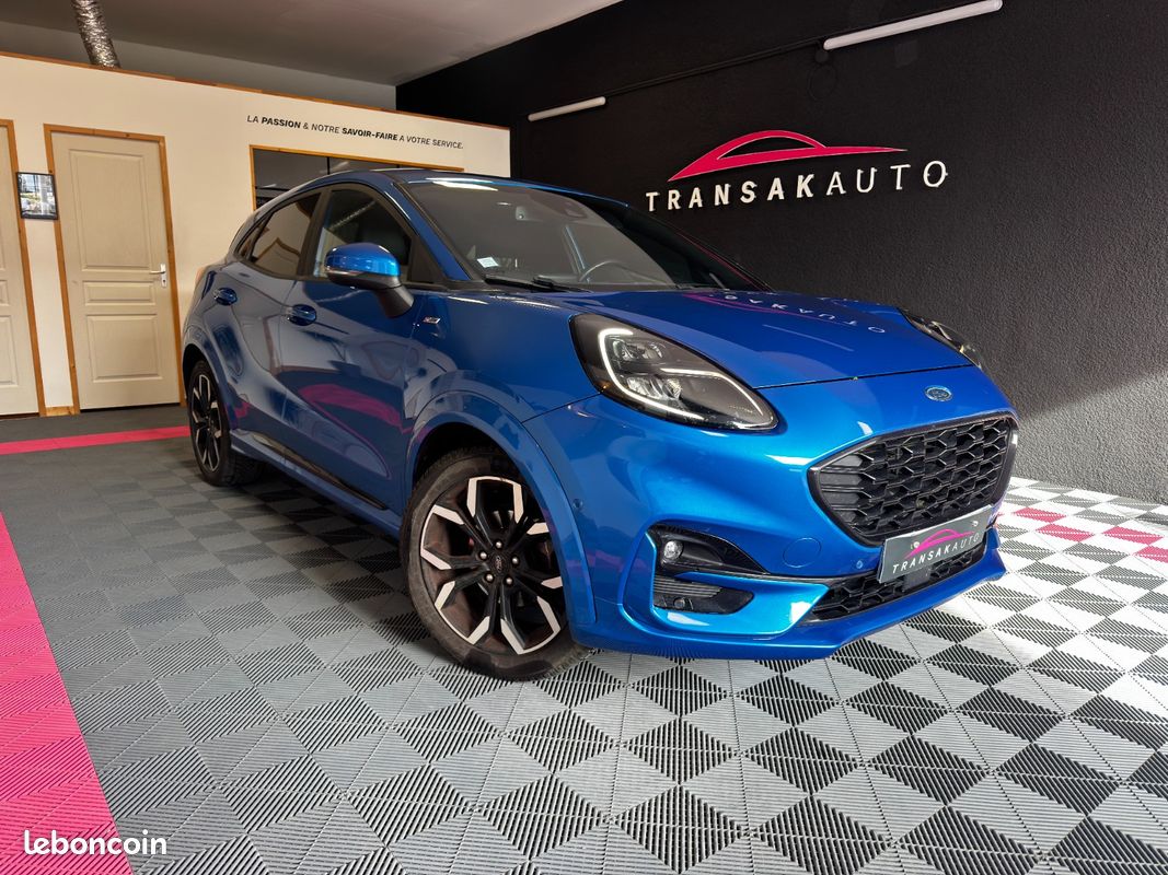 FORD PUMA 1.0 EcoBoost 155ch mHEV BVM6 ST-Line / Hayon électrique ...