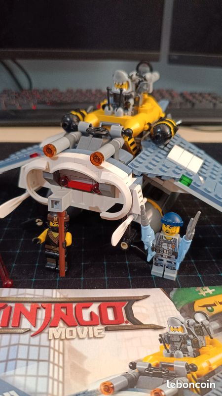 LEGO Ninjago Movie 70609 Manta Ray Bomber – Complet - Jeux & Jouets