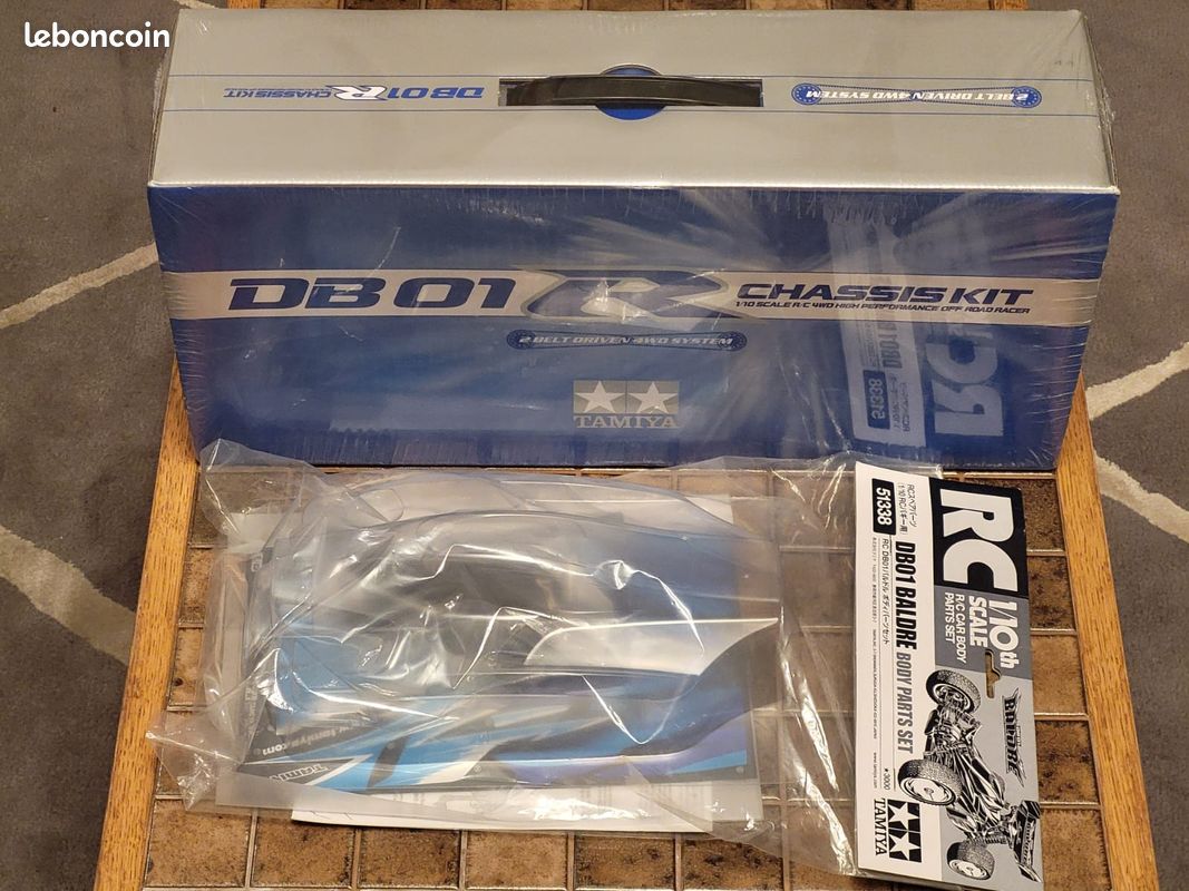 Tamiya DB01R (84100) & Baldre body part set (51338) - Modélisme