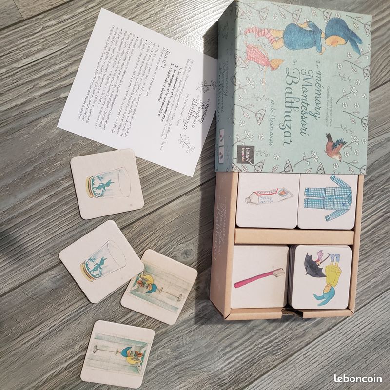 Jeu Memory Montessory - Jeux & Jouets
