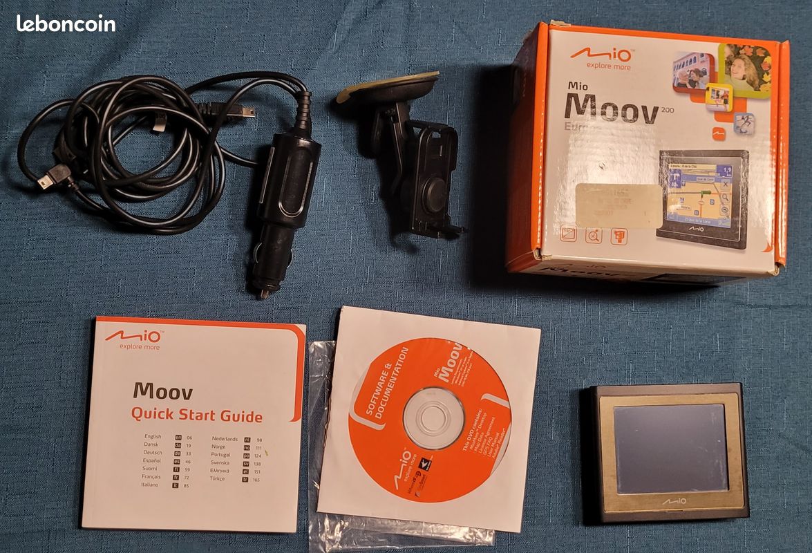 Gps mio moov 200 europe tbe - Équipement auto