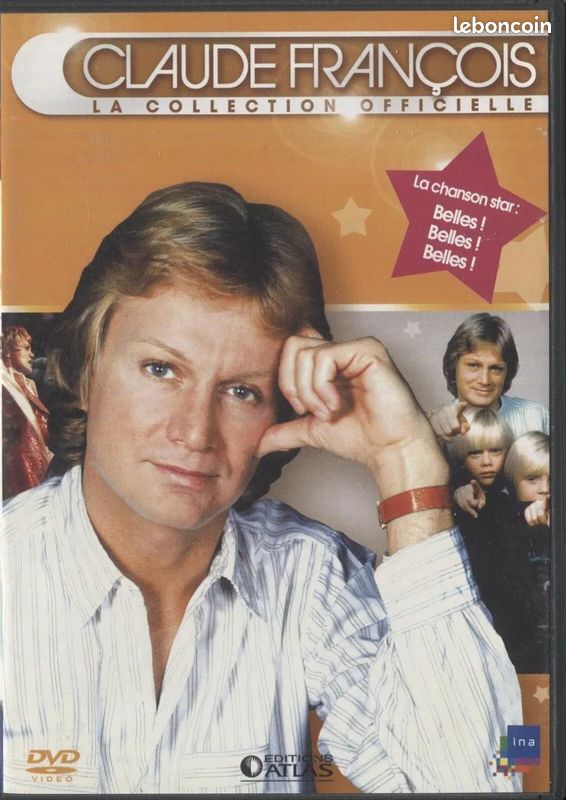 DVD CLAUDE FRANÇOIS la Collection Officielle NEUF/SOUS PLASTIQUE - DVD ...