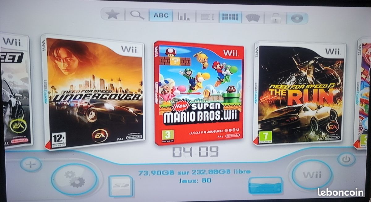 Console Nintendo Wii Version 4.2.E Avec Jeux - Consoles