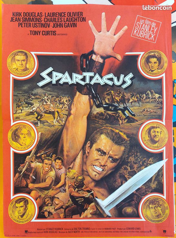Affiche 60x120cm Spartacus - Collection