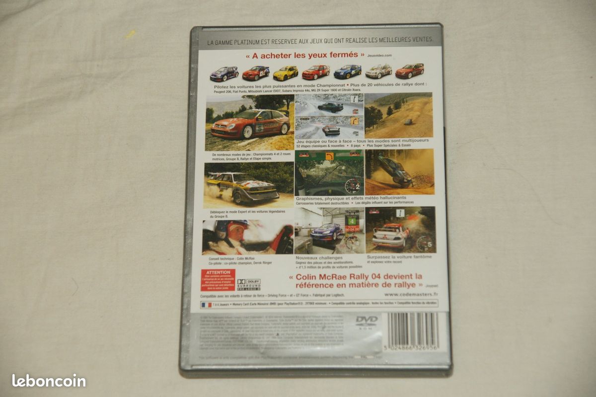COLIN MCRAE RALLY 04 ps2 - Collection
