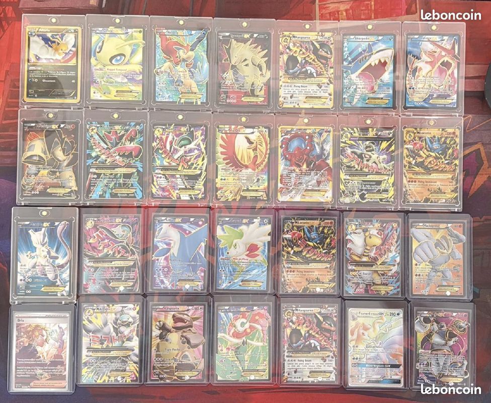 Cartes Pokemon Méga Ultra Rare Holo Full Ex FR - Collection