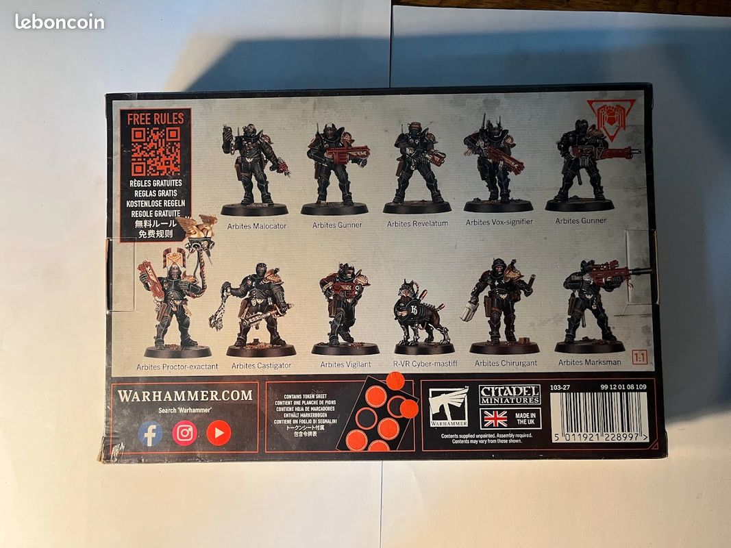 Kill Team Exaction Squad Adeptus Arbites Enforcement Unit - Jeux & Jouets
