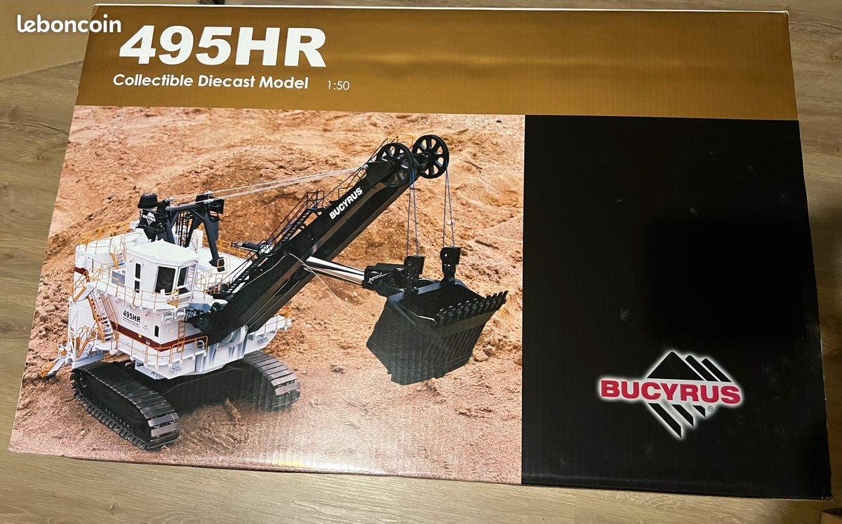 Bucyrus 495HR electric mining showel TWH 012 1/50 - Collection