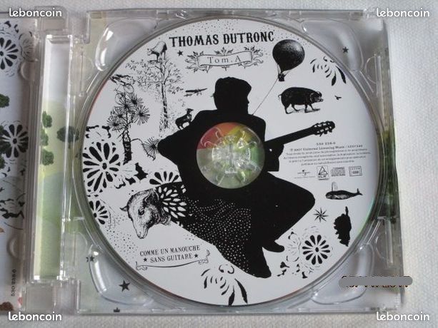 CD THOMAS DUTRONC " Comme un manouche" sans guitare" - CD - Musique