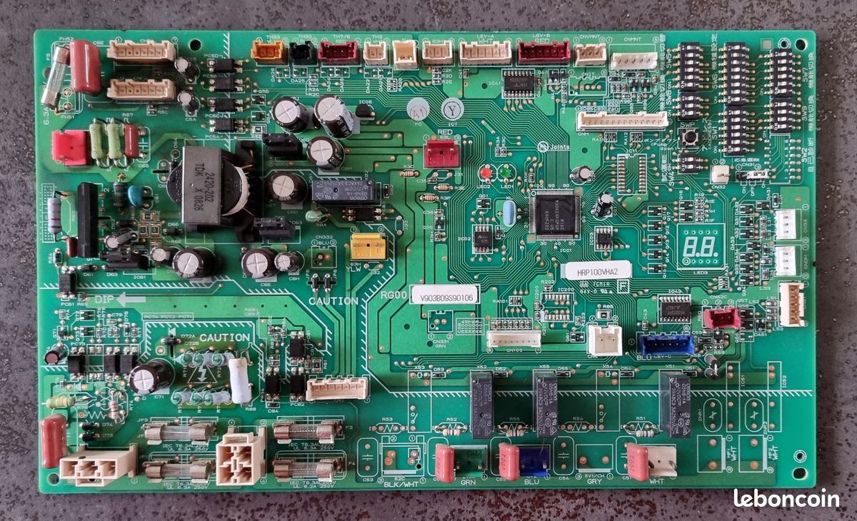 Carte Contrôleur Unité Extérieure PAC Ajtech Thermoinverter Zuran 100 ...