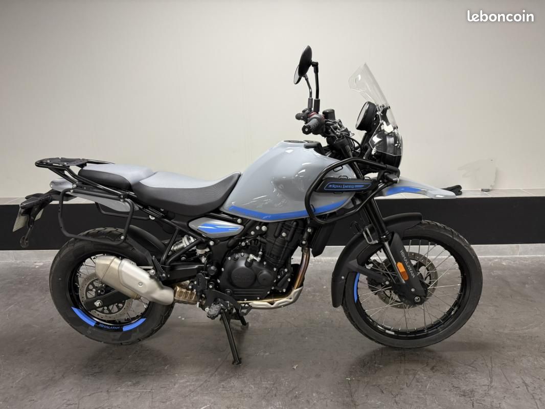 Royal Enfield himalayan 450 POPPY BLUE PREMIERE MAIN 452 cm3 - Motos
