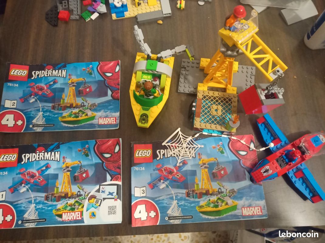 Lego Spider-Man : Docteur Octopus et le vol du diamant set 76134 - Jeux ...