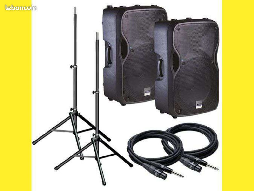 SONORISATION 2x400W à 2x4000W RMS + ECLAIRAGE LOCATION - Services évènementiels