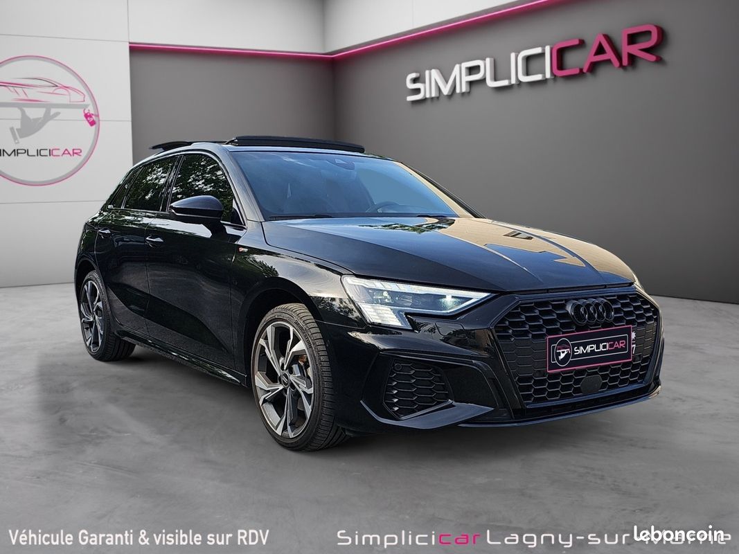 AUDI A3 SPORTBACK 35 TDI 150 S tronic 7 S Line - GARANTIE AUDI TOIT OUVRANT MATRIX LED - Voitures