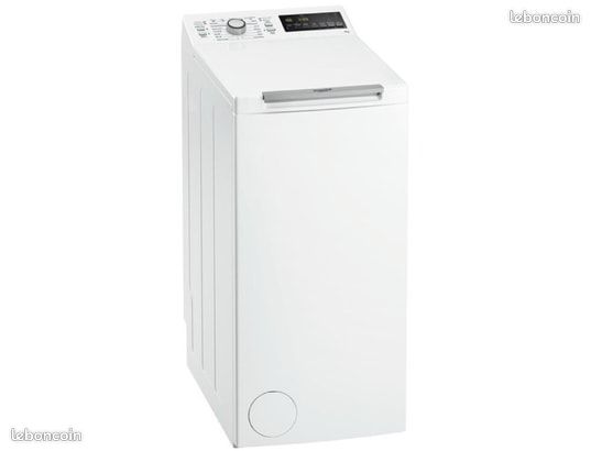 Lave-linge top ARISTON HOTPOINT idem WHIRLPOOL 7 kg 1200 trs/min ...